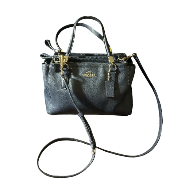 Coach | Bags | Coach Navy 3 Compartment Bag With Shouldercrossbody ...